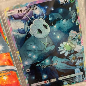 Morelull Ex Shiny Tcg High Quality Pokemon Card Custom Alternative Full ...