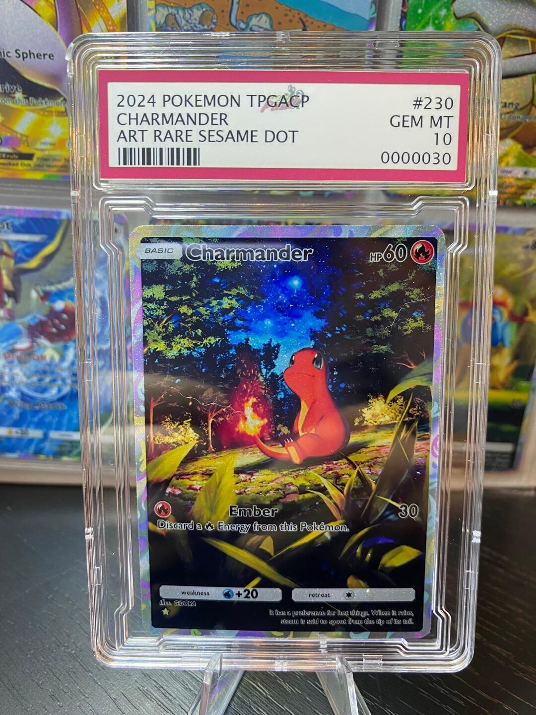 Charmander Ex Pocket App Tcg High Quality Proxy Pokemon Card ...