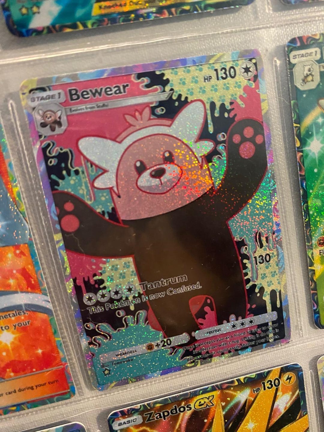 Bewear Card Fan Art Etsy