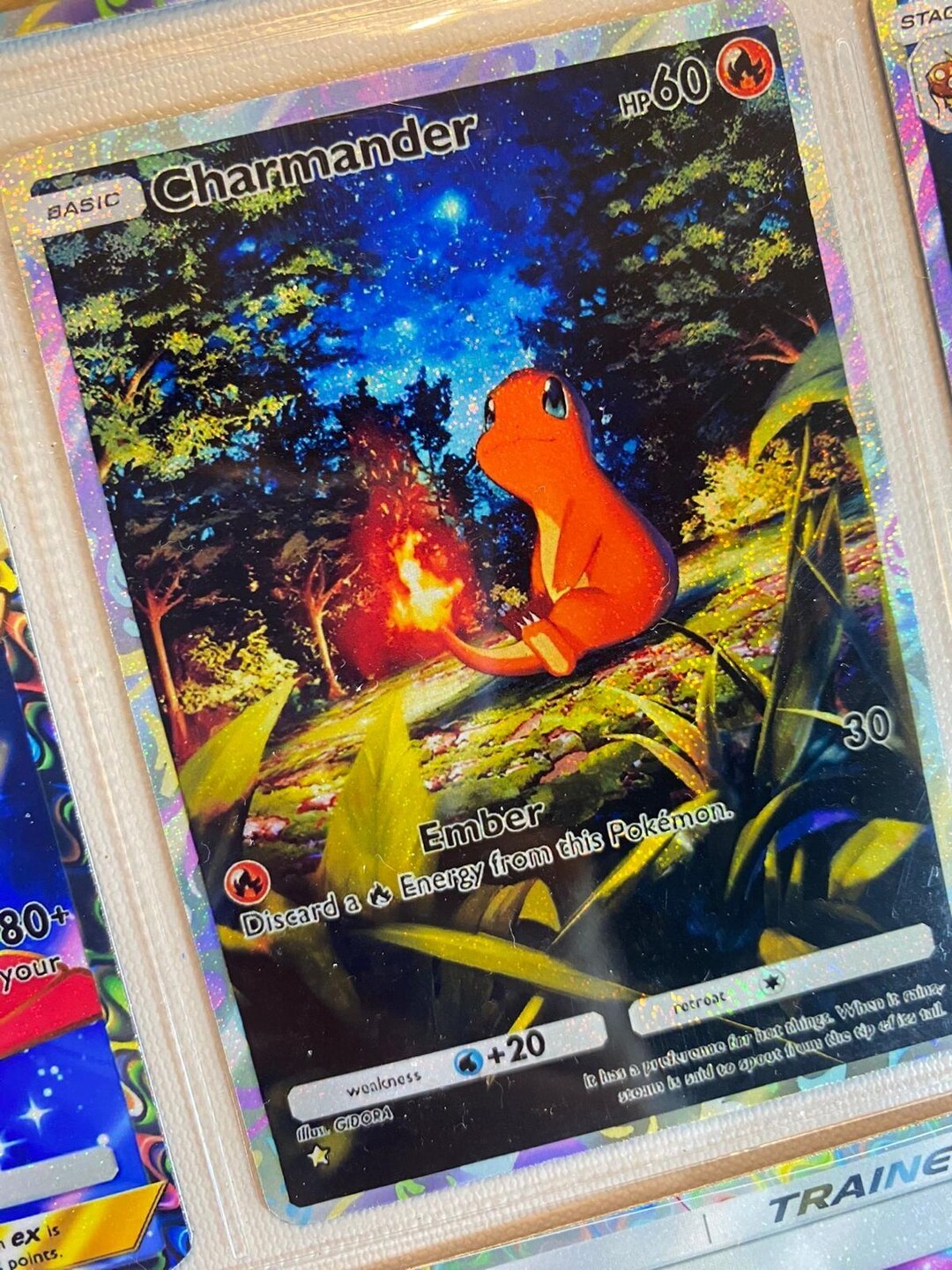Charmander Card Fan Art - Etsy Canada