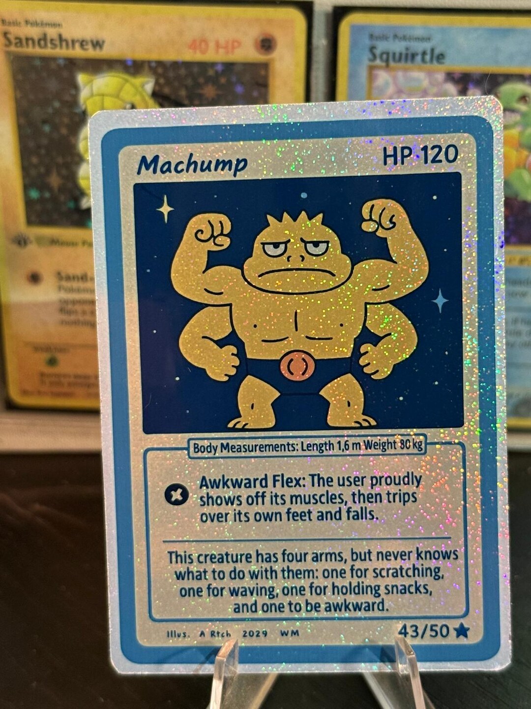 Machamp Card Fan Art - Etsy