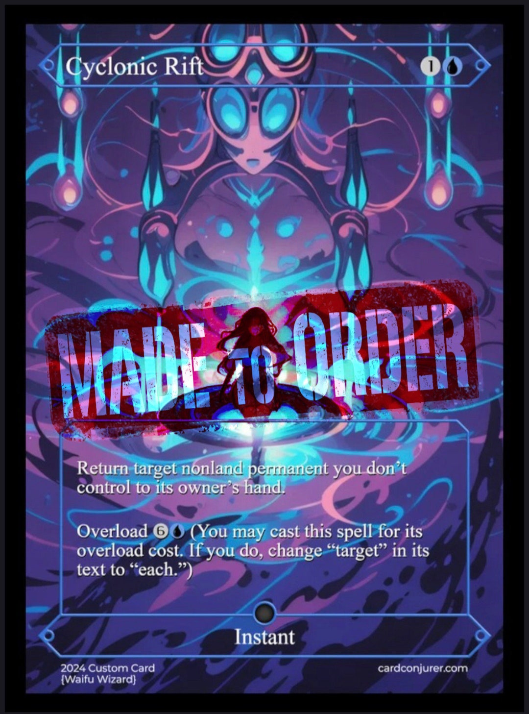 Cyclonic Rift Proxy Card Holographic - Etsy