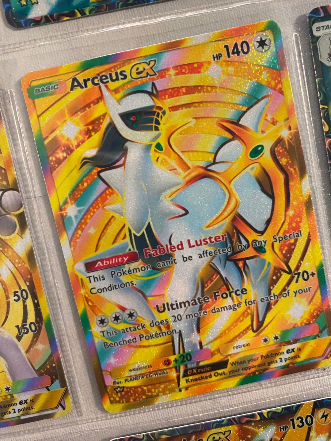 Arceus Card Fan Art - Etsy