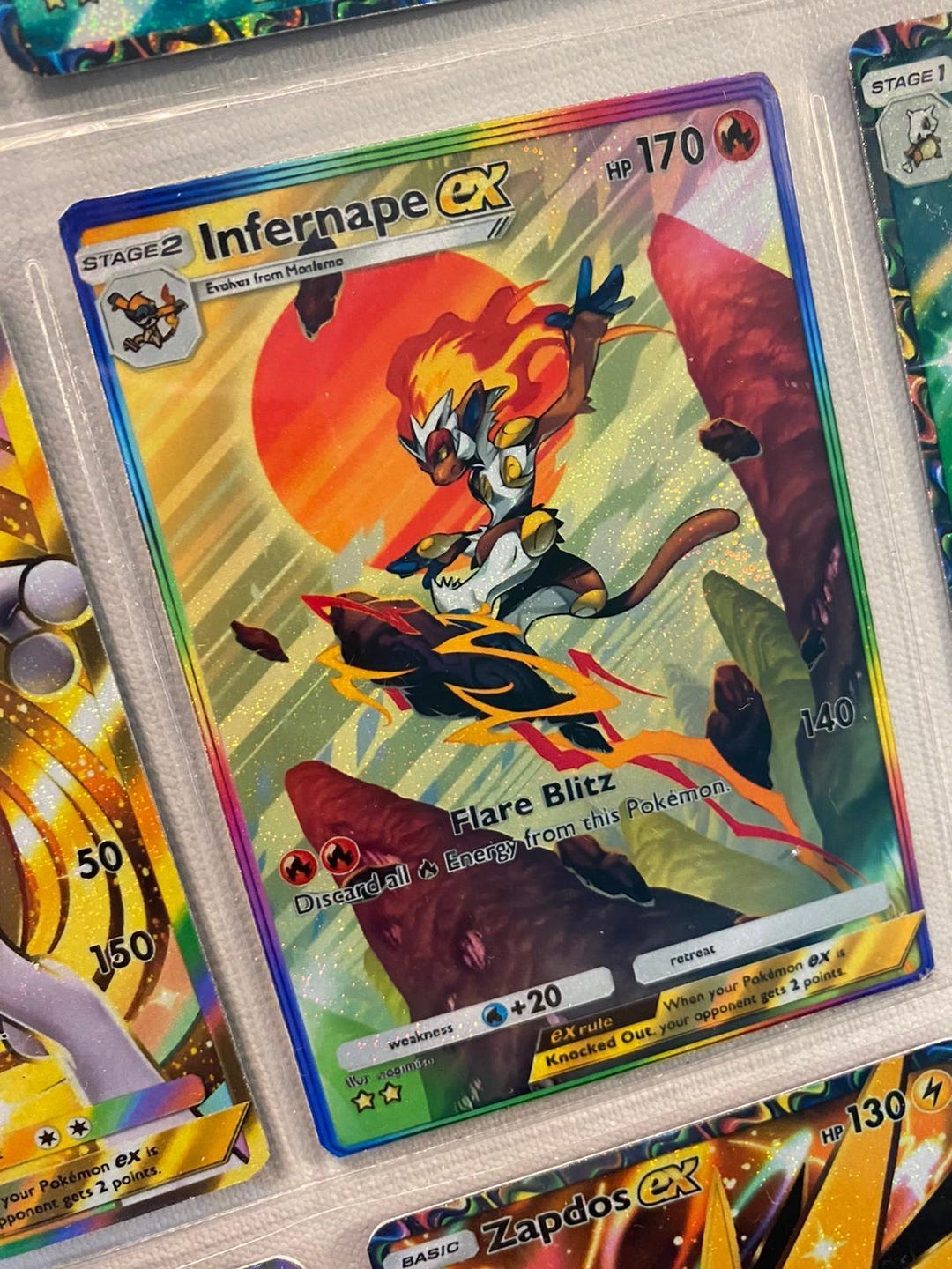 Infernape Card Fan Art - Etsy