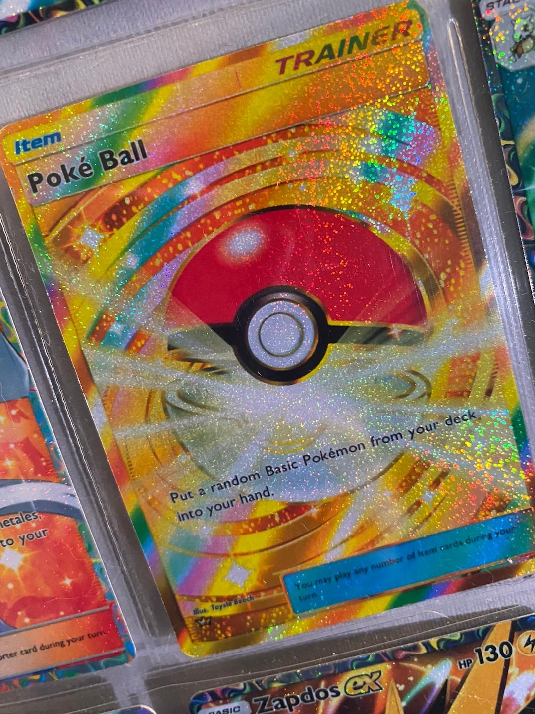 Pokeball Card Fan Art Item - Etsy