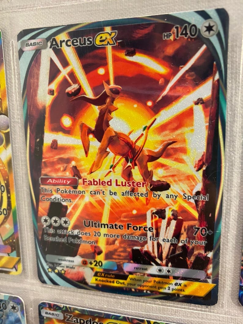 Arceus Card Fan Art - Etsy