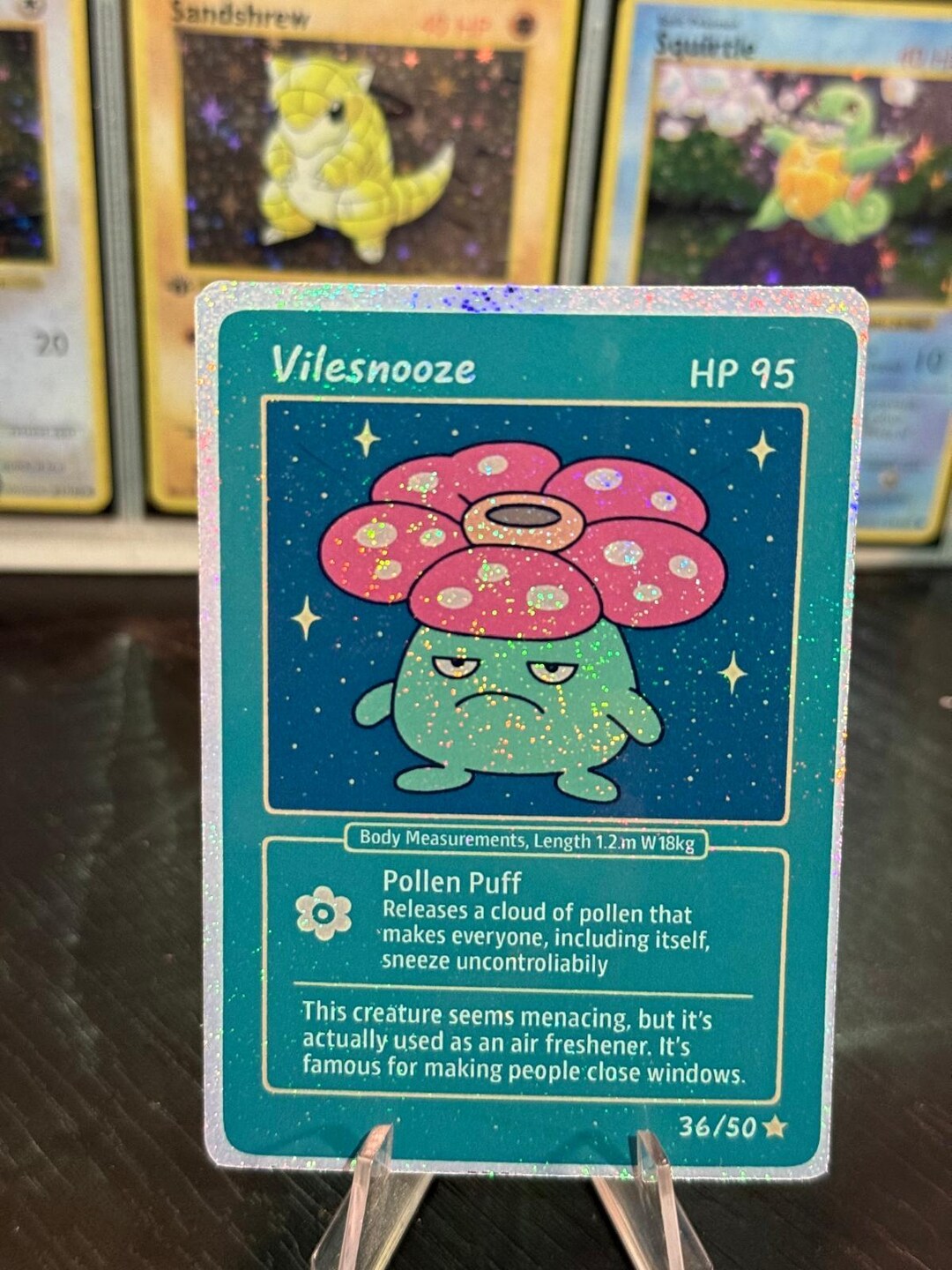 Vileplume Card Fan Art - Etsy