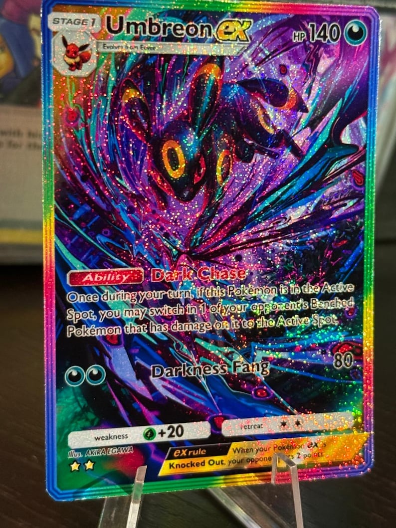 Umbreon Card Fan Art - Etsy