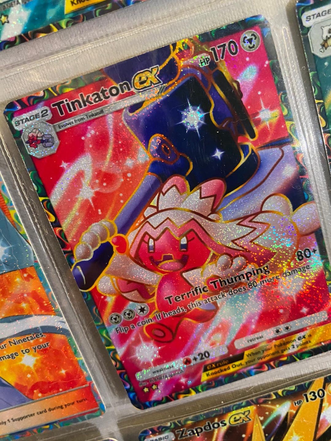Tinkaton Ex Shiny Pocket App Tcg High Quality Proxy Pokemon Card Custom ...