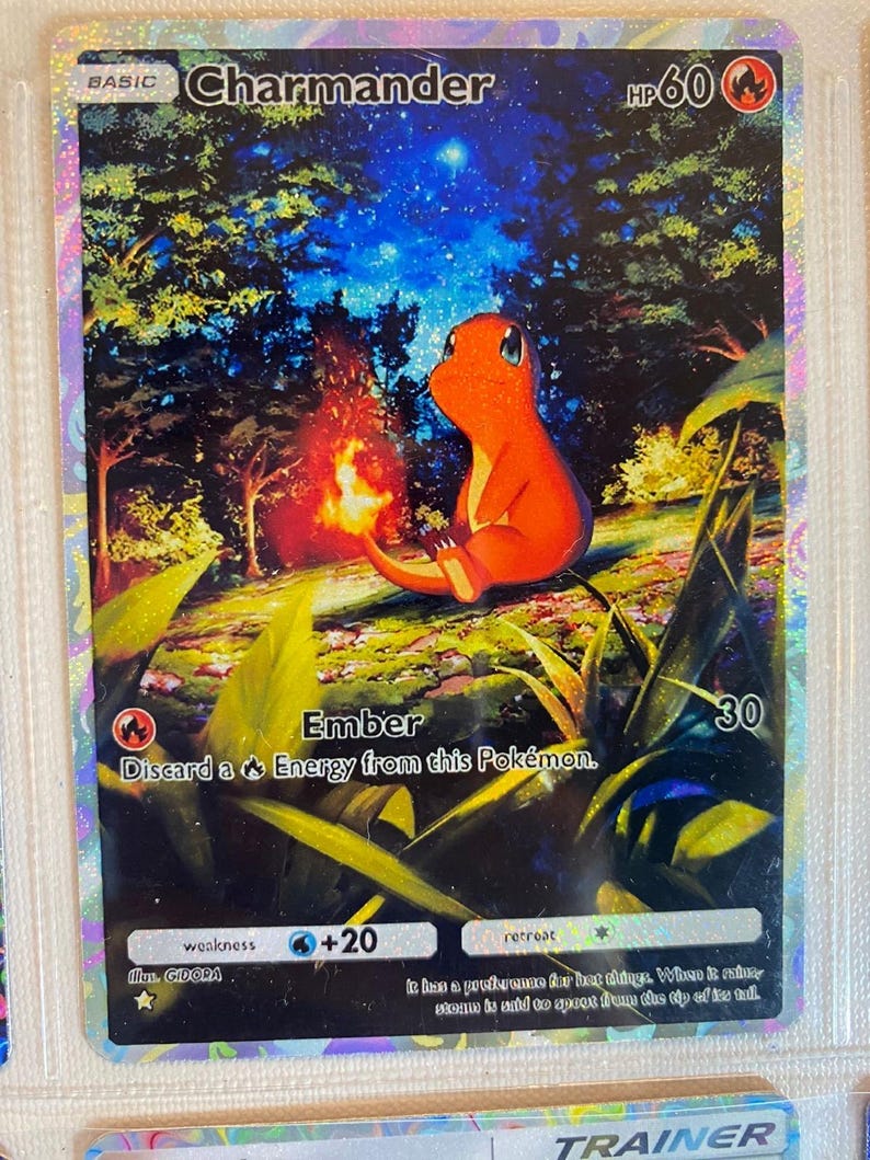 Charmander Card Fan Art - Etsy