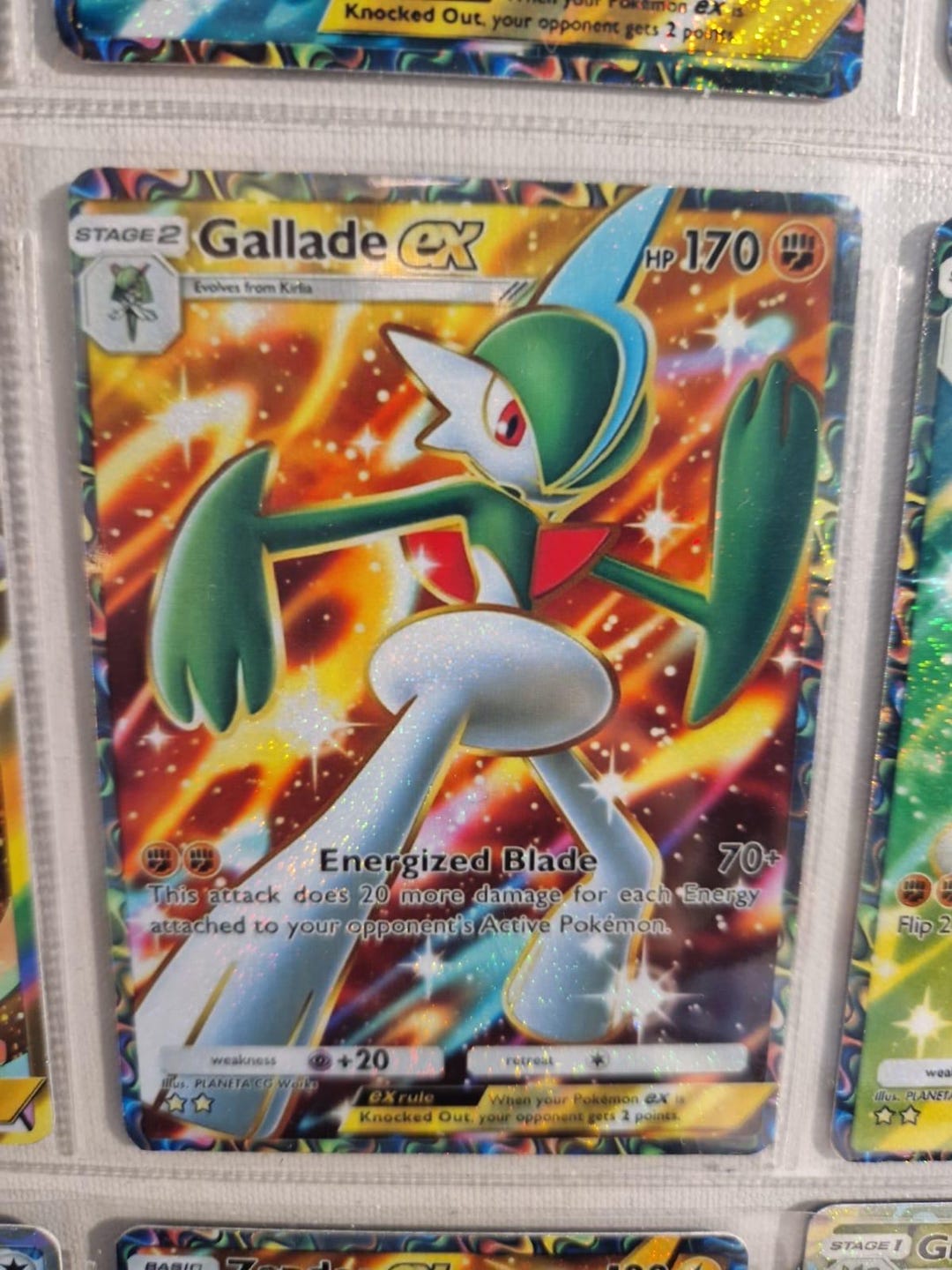 Gallade Ex Pocket App Tcg High Quality Proxy Pokemon Card Custom Full ...