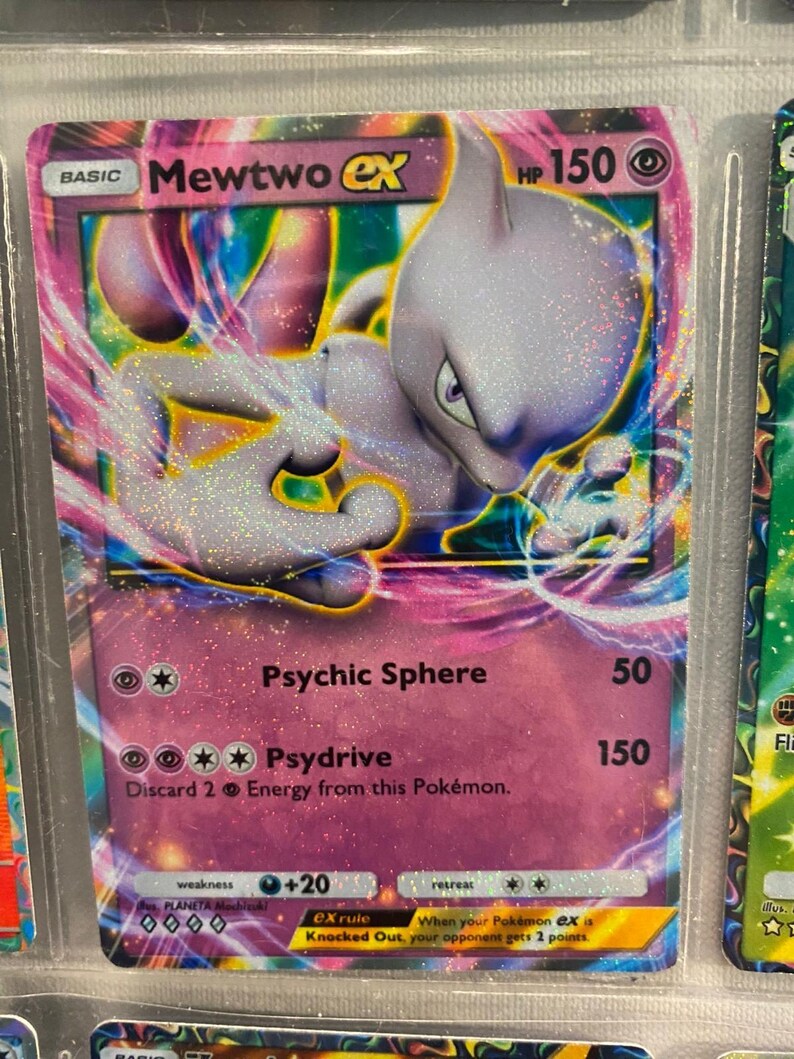 Mewtwo Promo Card - Etsy