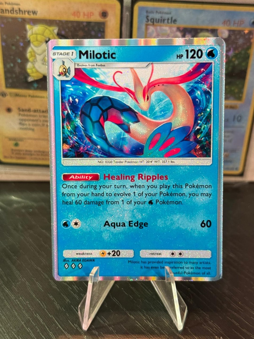 Milotic Card Fan Art - Etsy