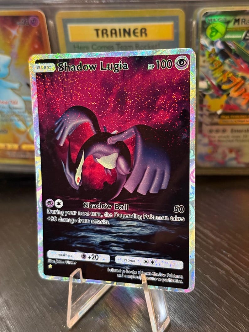 Shadow Lugia Card Fan Art - Etsy