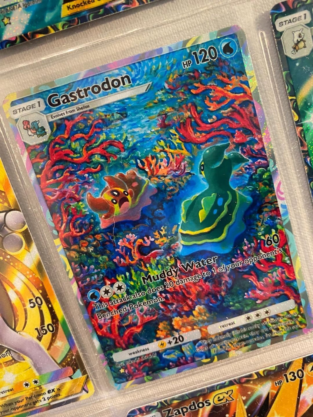 Gastrodon Pocket App Tcg High Quality Proxy Pokemon Card Custom Full Art Genetic Apex Mythical ...