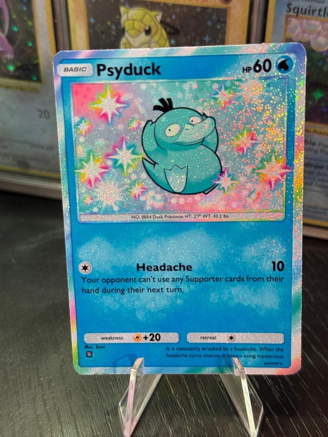 Psyduck Card Fan Art - Etsy