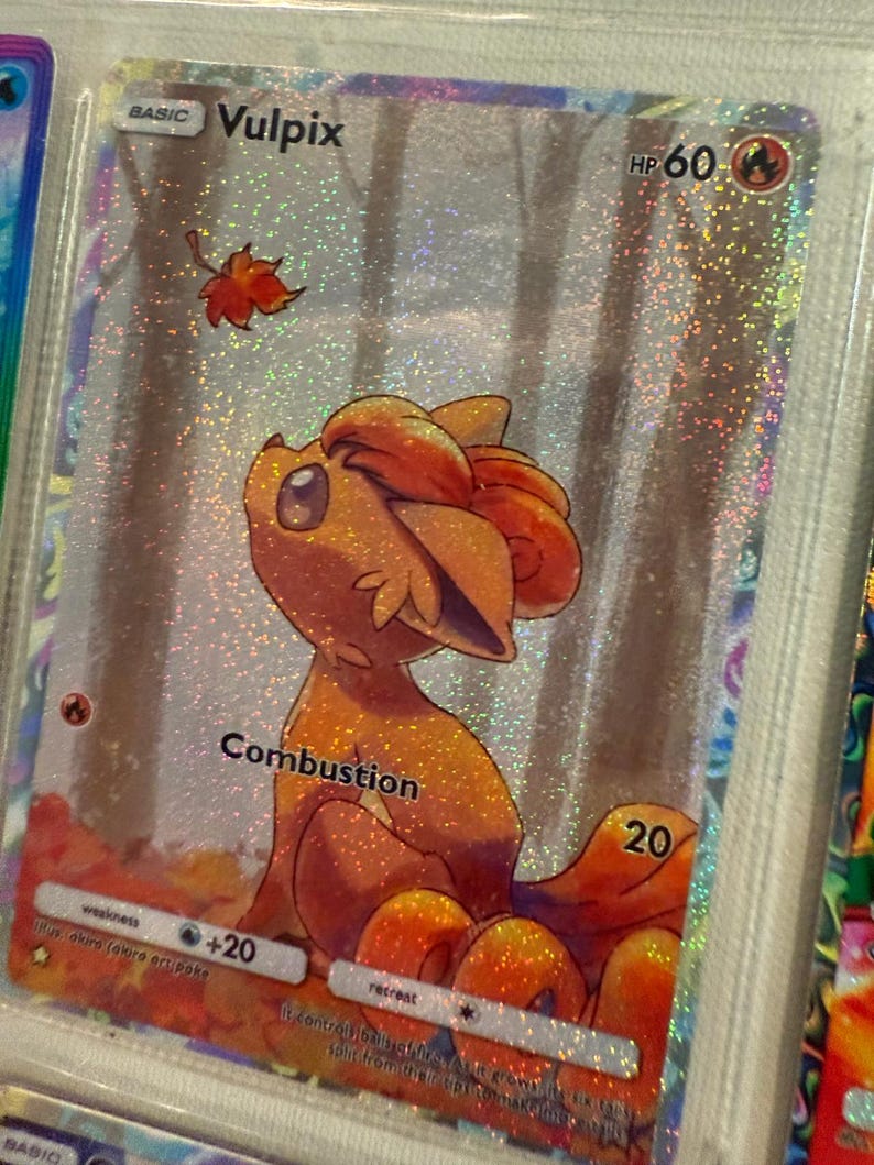 Vulpix Card Fan Art - Etsy
