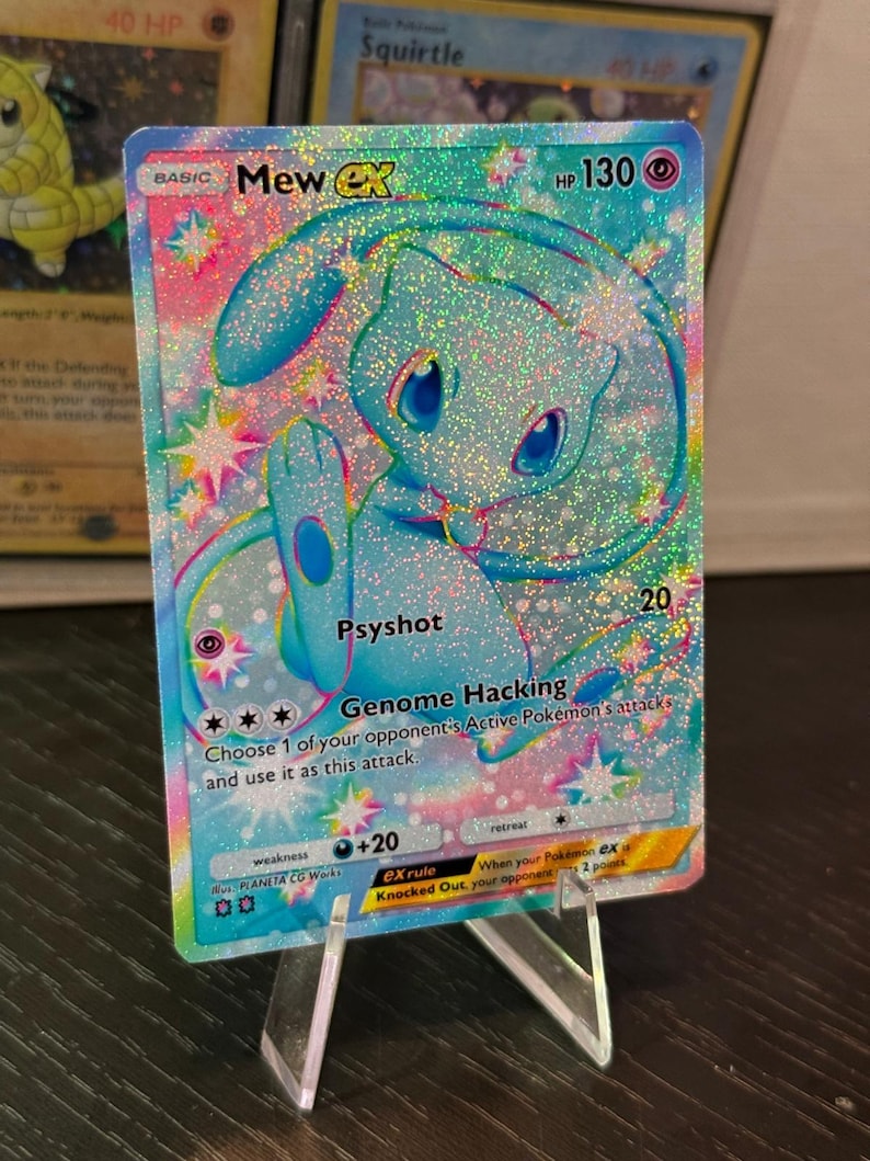 Mew Card Fan Art - Etsy