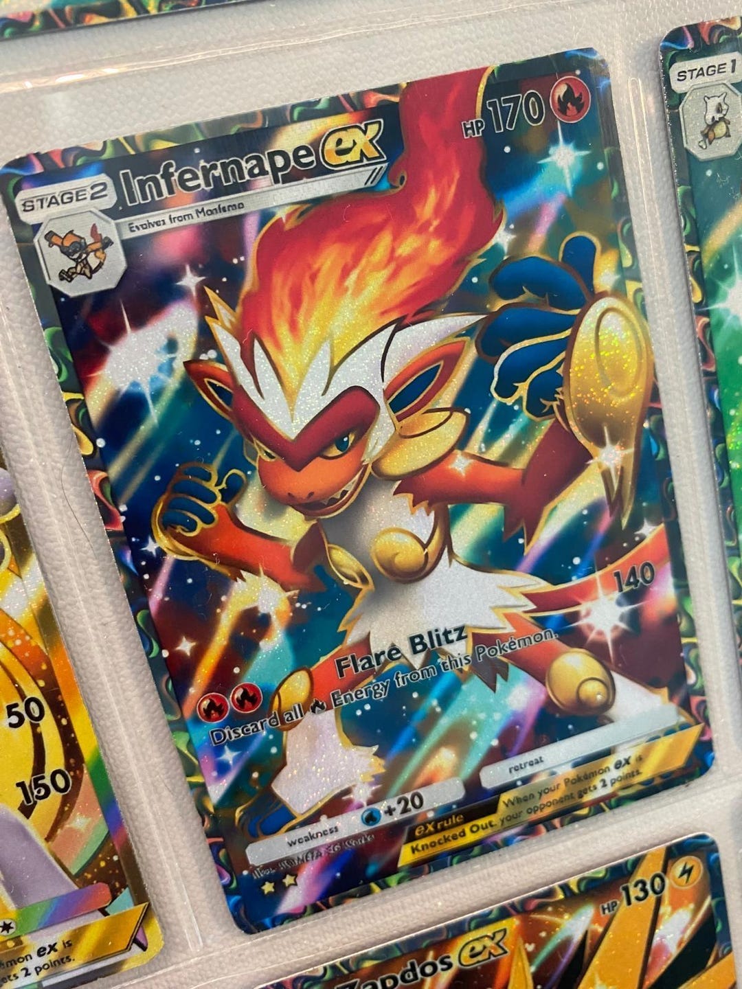 Infernape Card Fan Art - Etsy