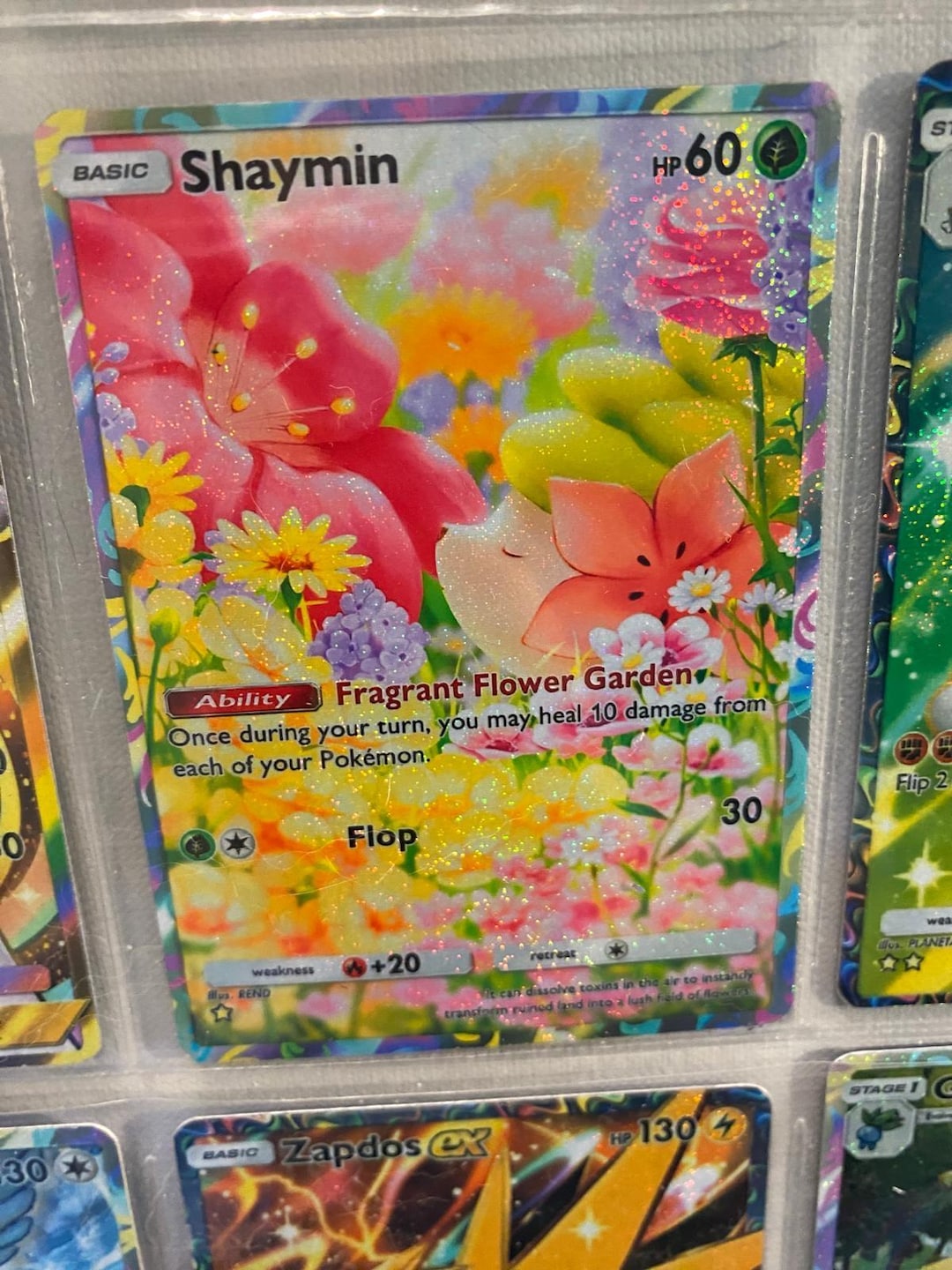 Shaymin Pocket App Tcg High Quality Proxy Pokemon Card Custom Full Art ...
