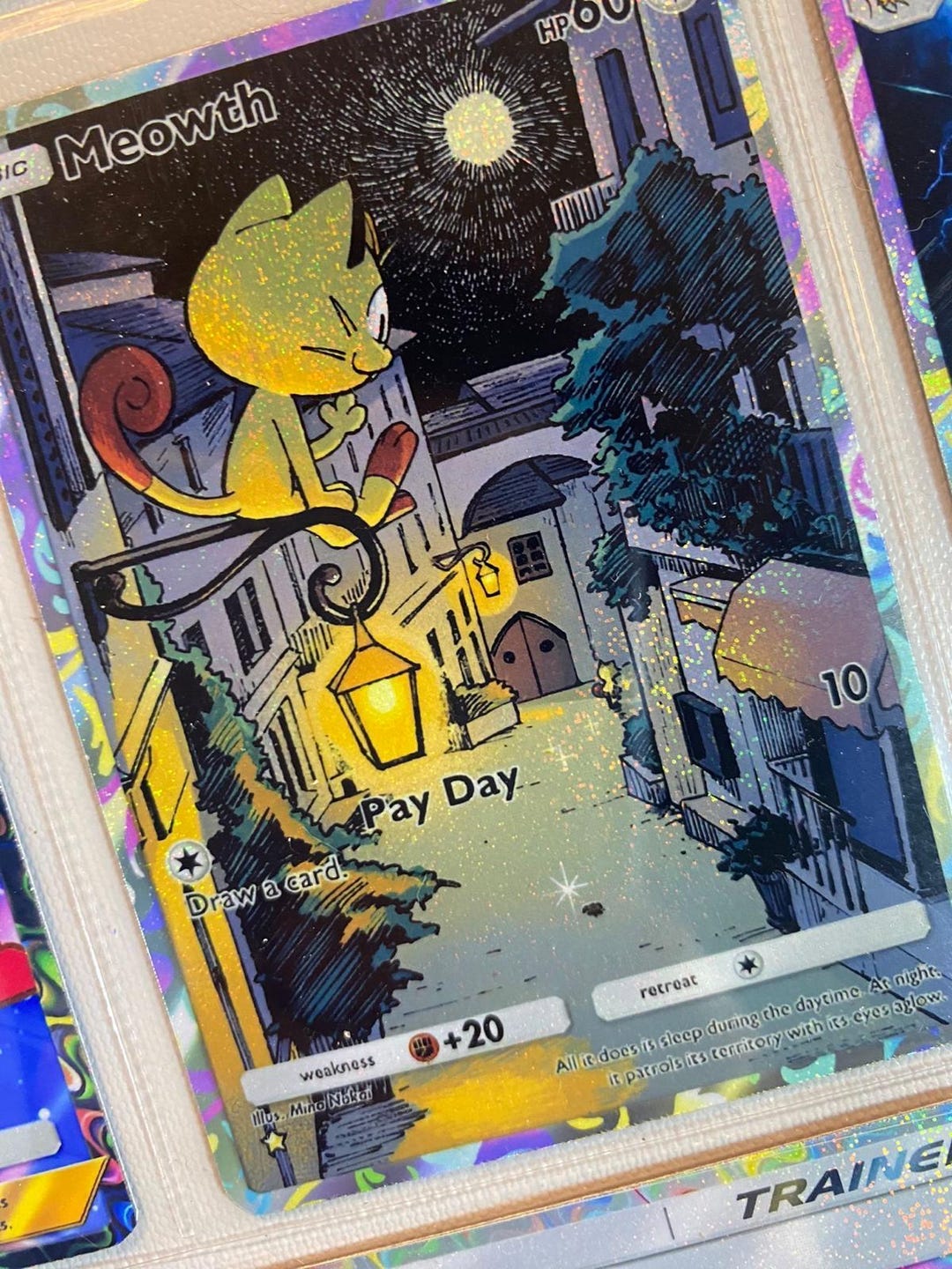 Meowth Card Fan Art - Etsy