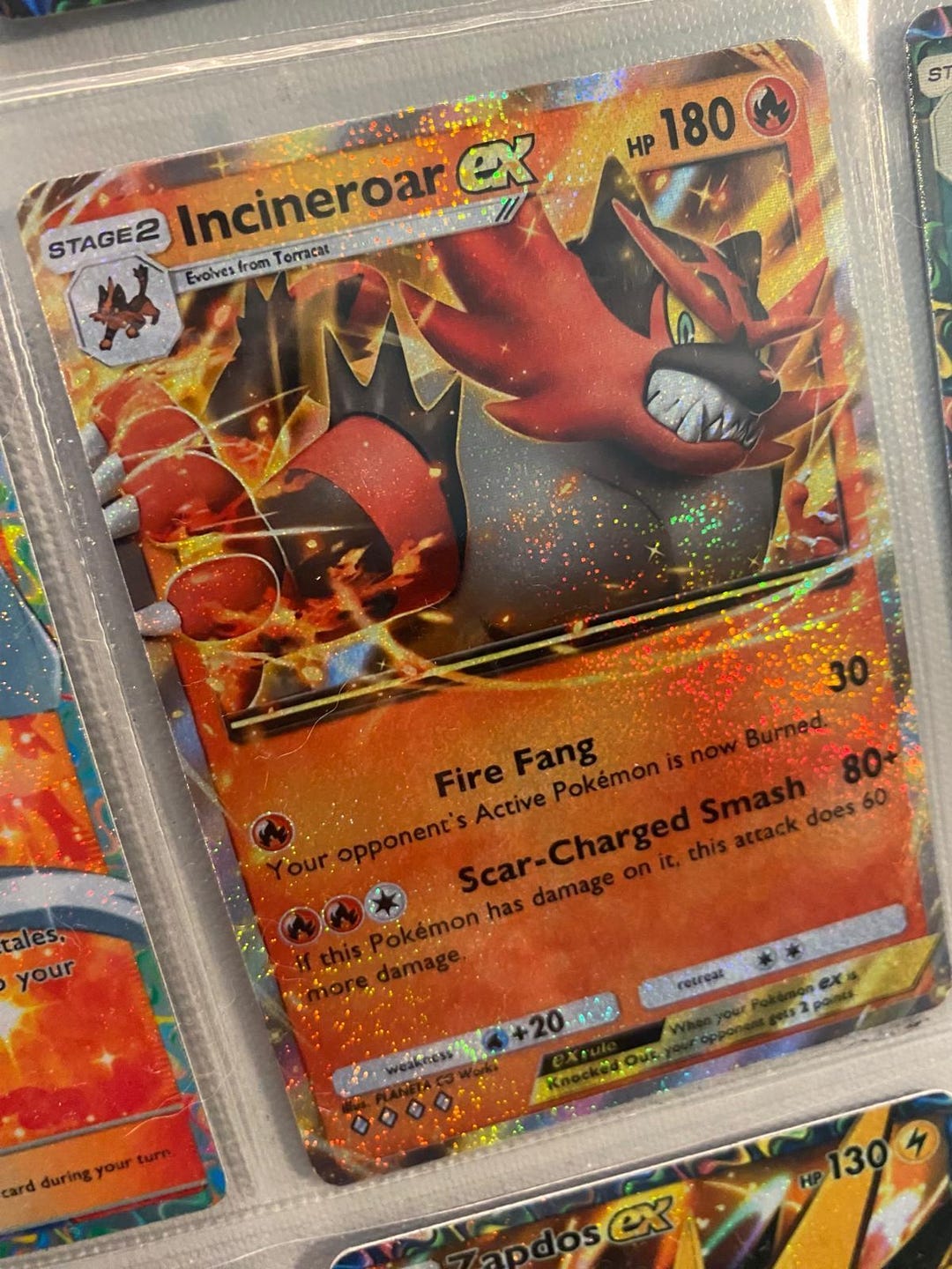 Incineroar Card Fan Art - Etsy
