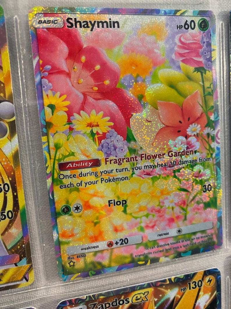 Shaymin Card Fan Art - Etsy
