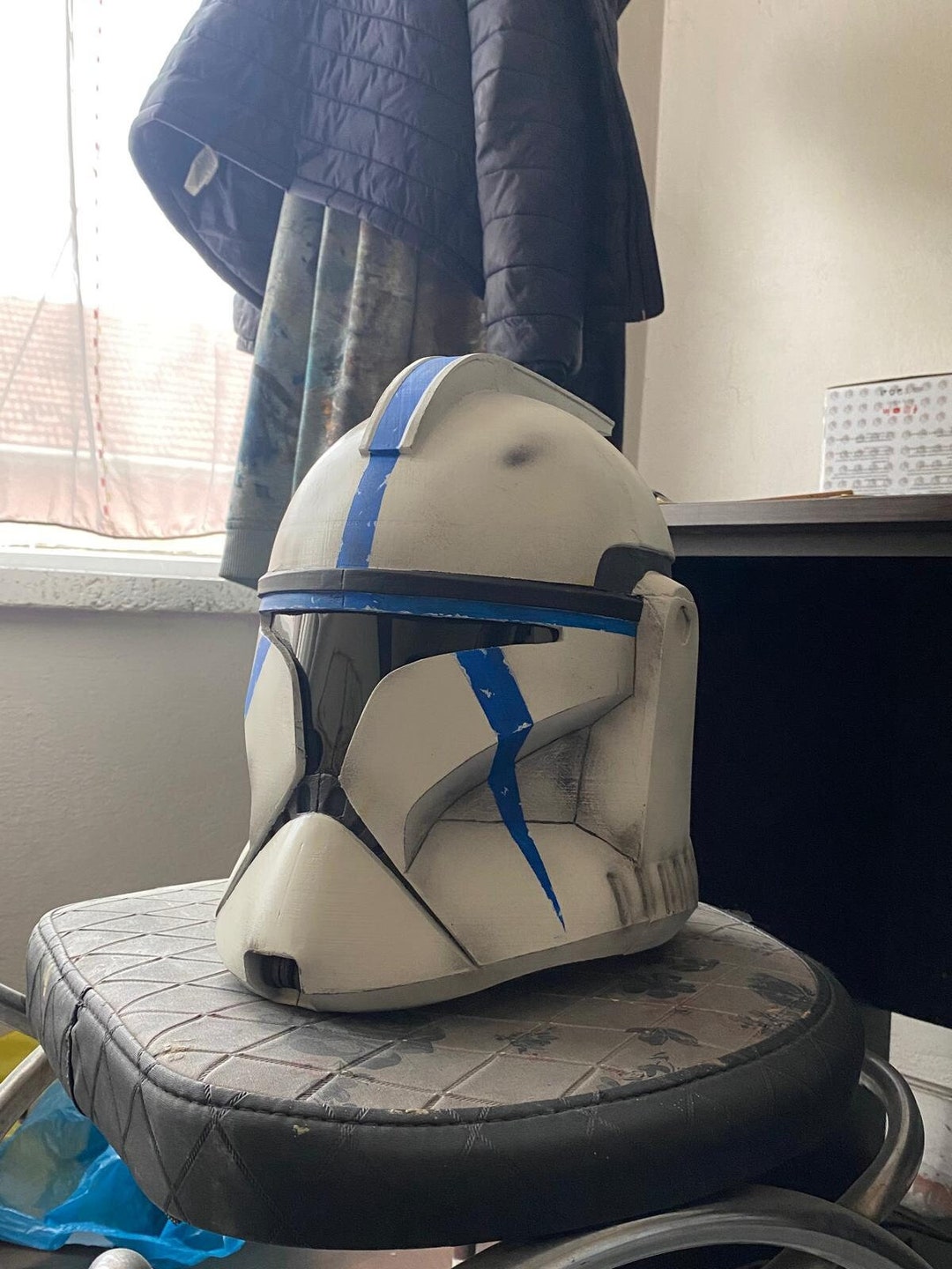 Star Wars Phase 1 Clone Trooper Denal Helmet 1:1 Life Size 3D Custom - Etsy