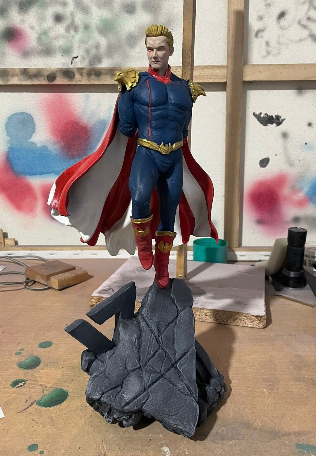 1/6 the Boys Series Homelander Statue Figure 3D Custom - Etsy UK