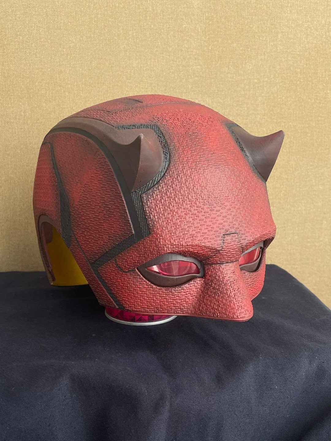 Daredevil Born Again Cowl Disney Helmet 1:1 Life Size 3D Custom - Etsy