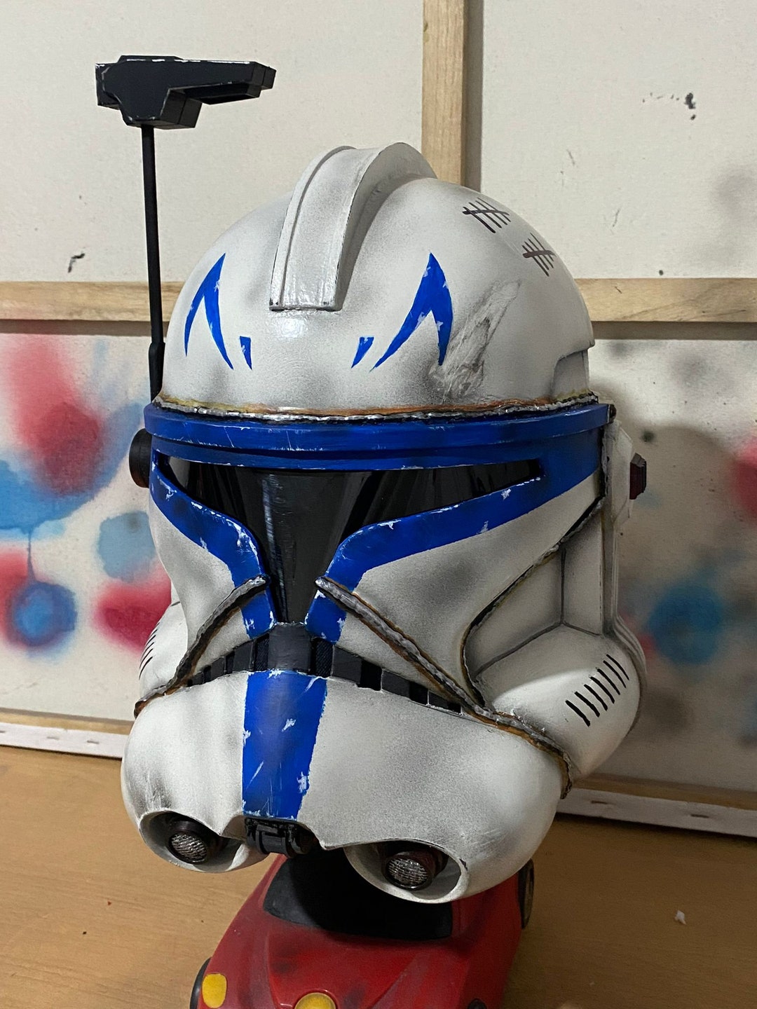 Star Wars 501st Phase 2 Captain Rex Clone Helmet 1:1 Life Size - Etsy