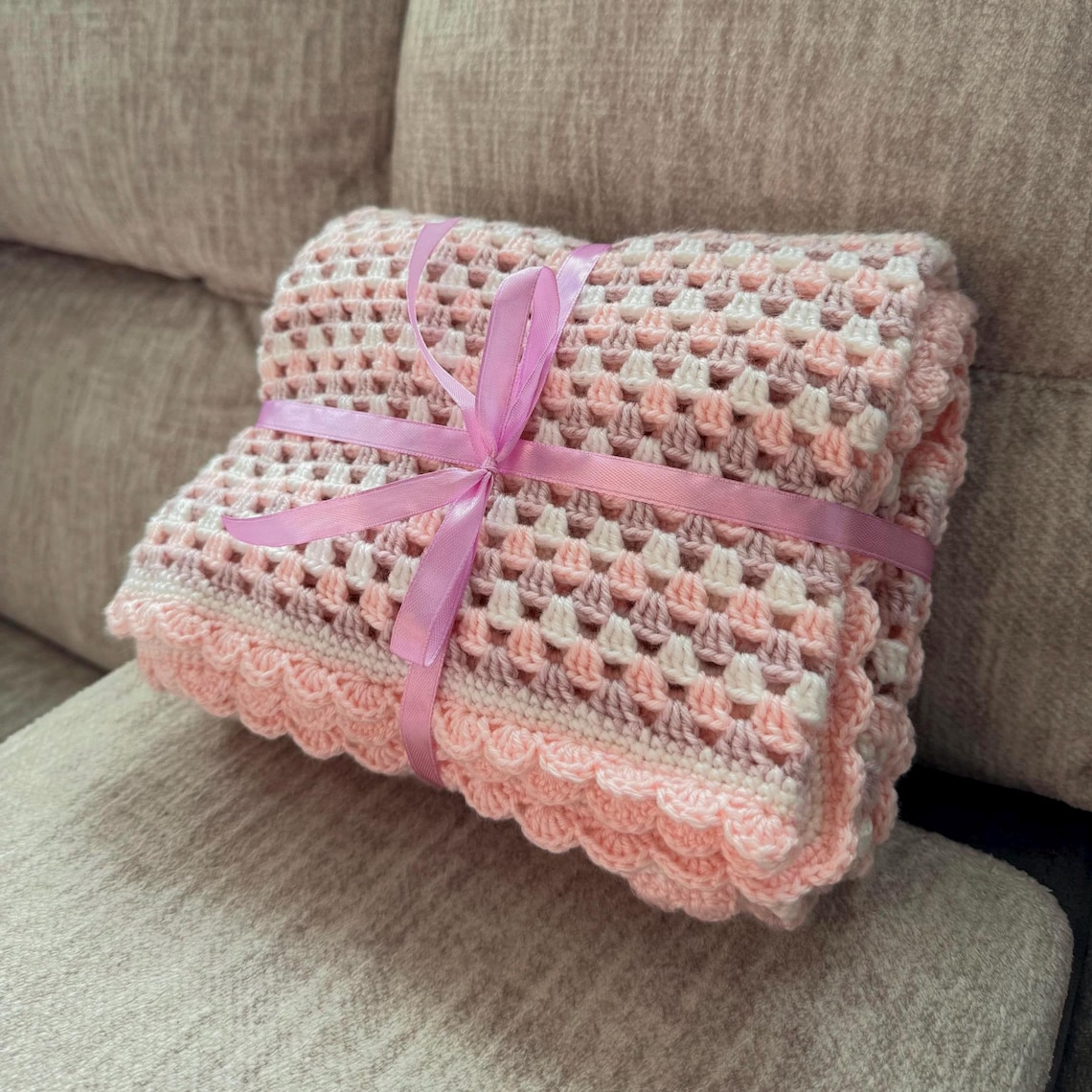 Handmade Baby Blanket Crochet - Etsy