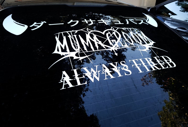 Muma Gloom Logo Vinyl Decal - Etsy