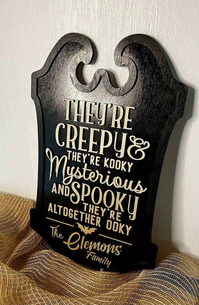 Halloween Decor Fun Halloween Sign Halloween Sign - Etsy