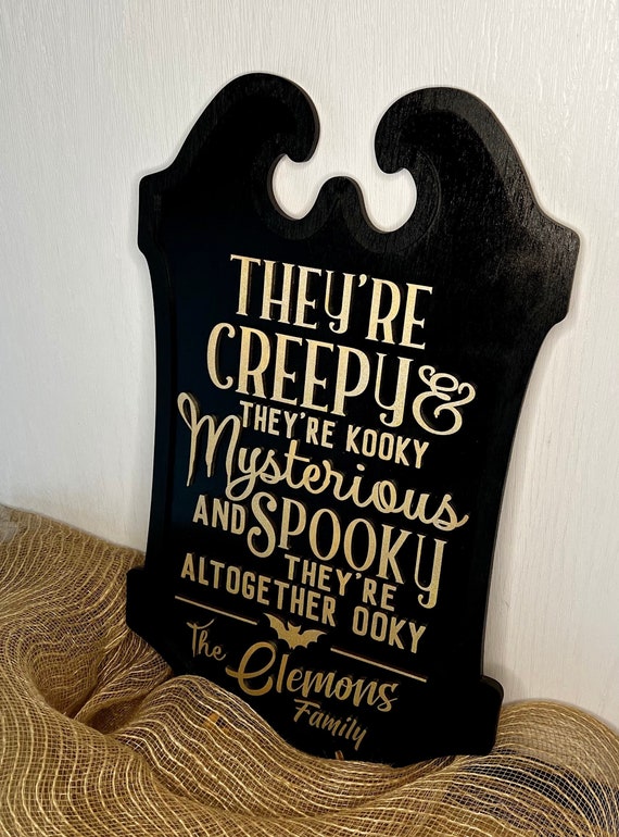 Halloween Decor Fun Halloween Sign Halloween Sign - Etsy
