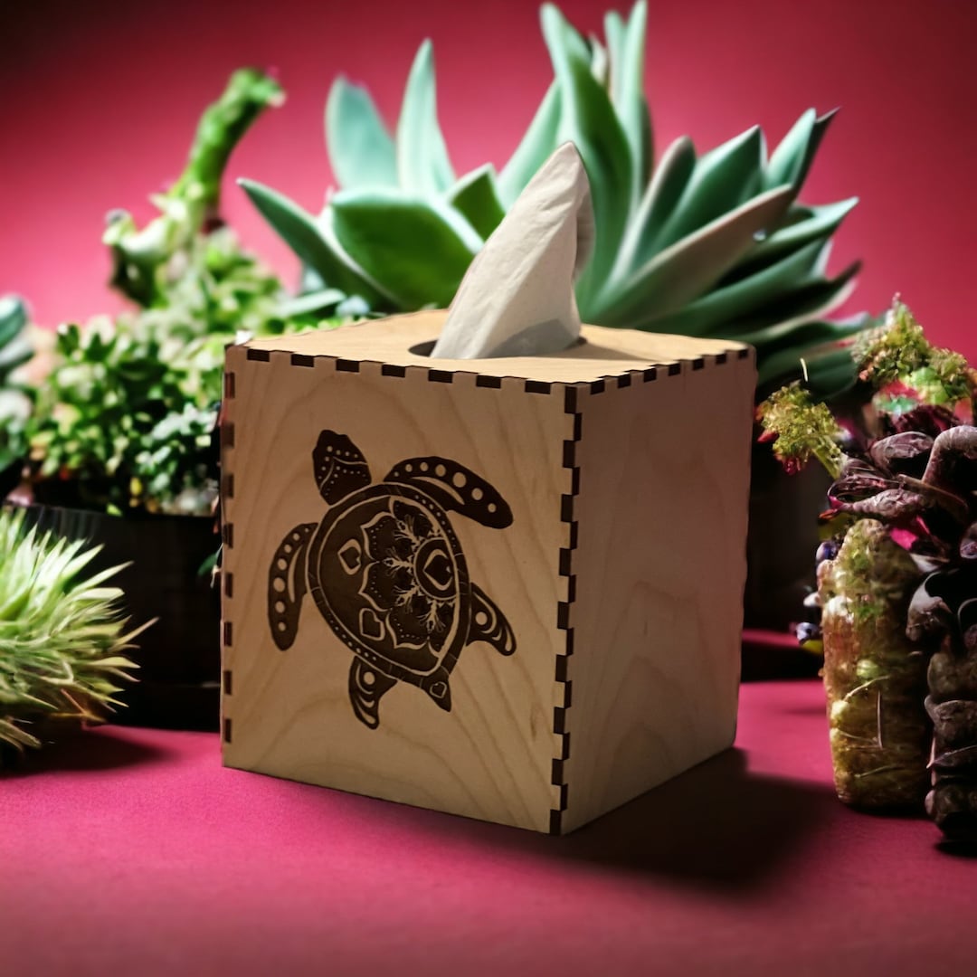 Personalized Sea Turtle Tissue Box Cover. Sea Turtle Tissue Box Cover ...