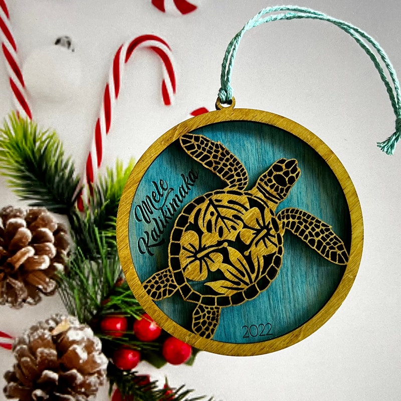 Christmas Turtles - Etsy