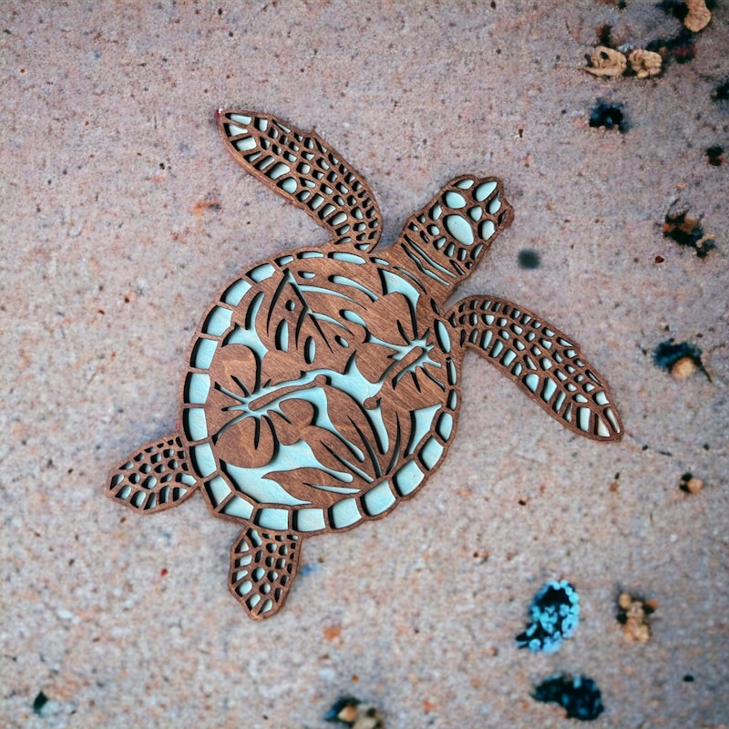 Sea Turtle Wall Art - Etsy