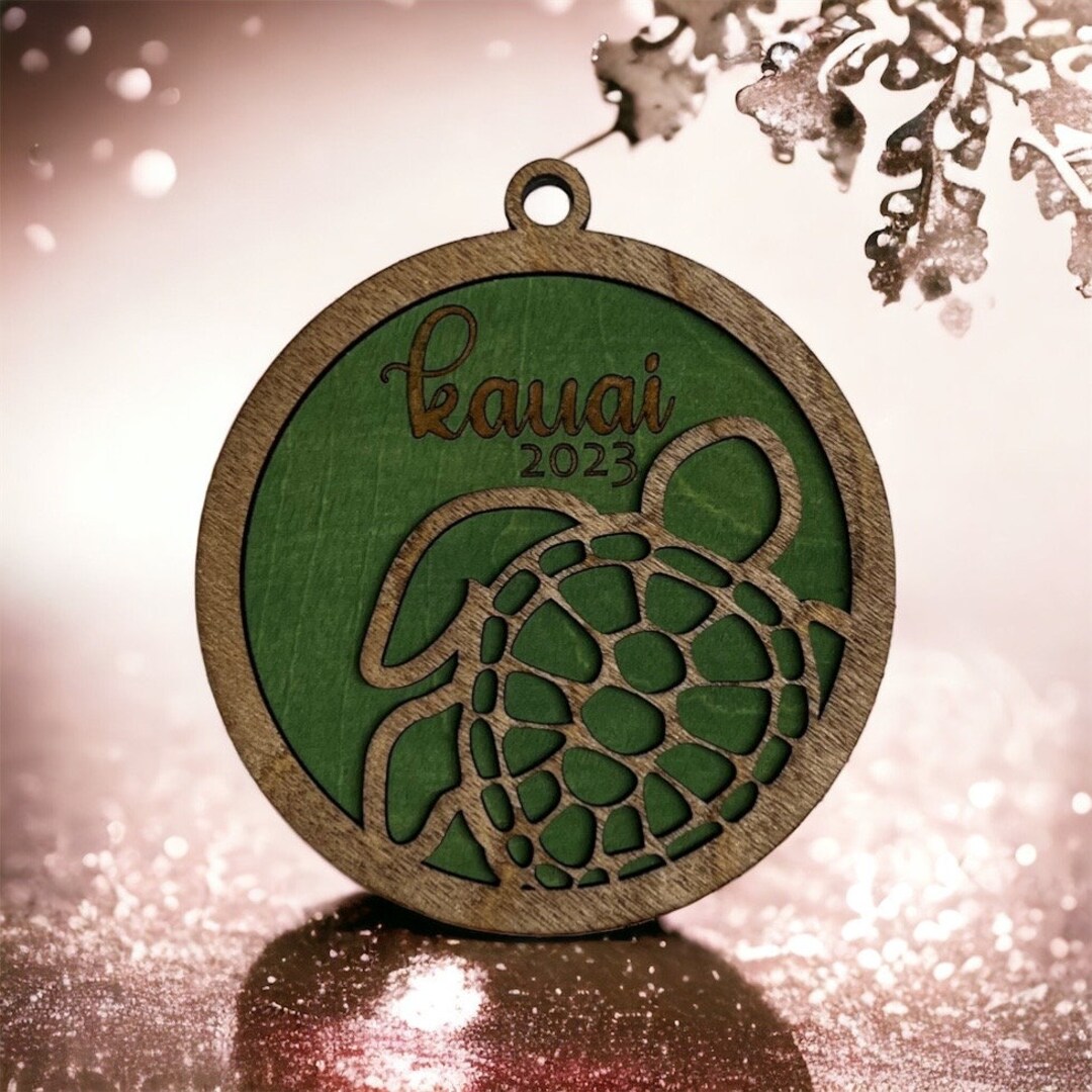 Sea Turtle Christmas Ornament - Etsy