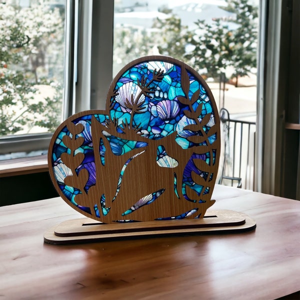 Stained Glass Manta Ray - Etsy
