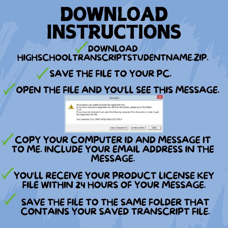 High School Transcript Template With GPA Calculator - Etsy