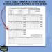 High School Transcript Template With GPA Calculator - Etsy