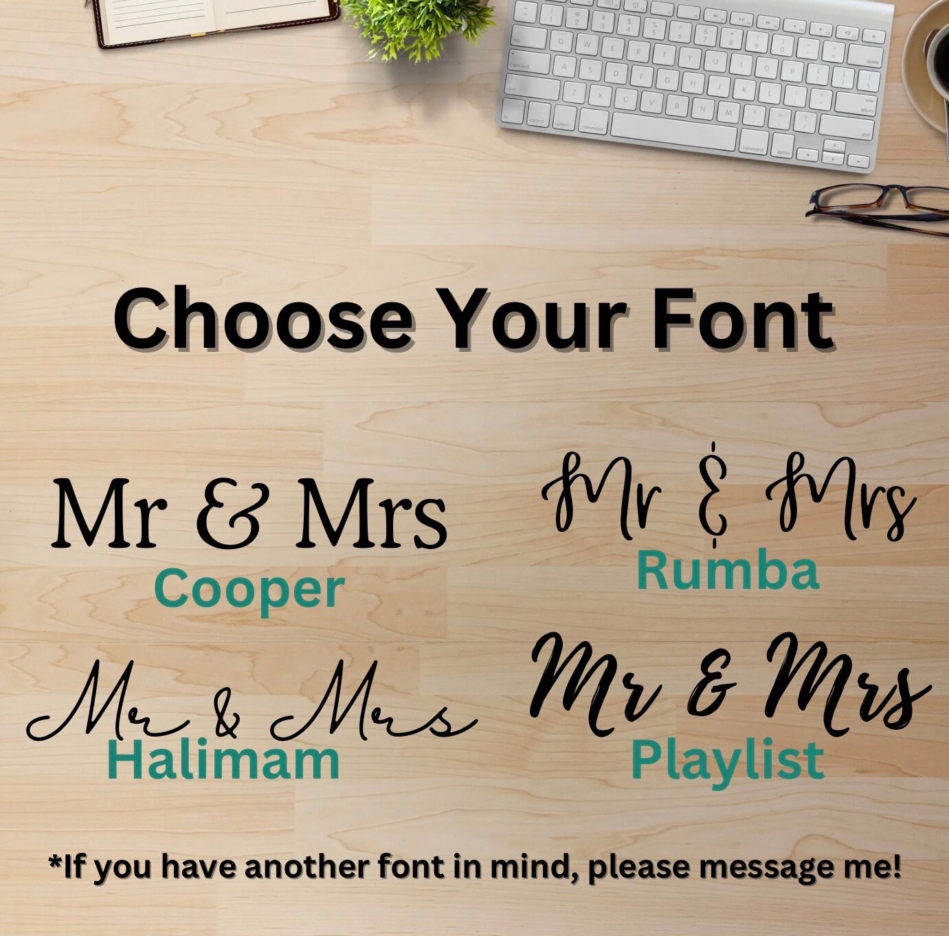 Mr & Mrs Sticker Vinyl Sticker Permanent Sticker Wedding Decor Wedding ...
