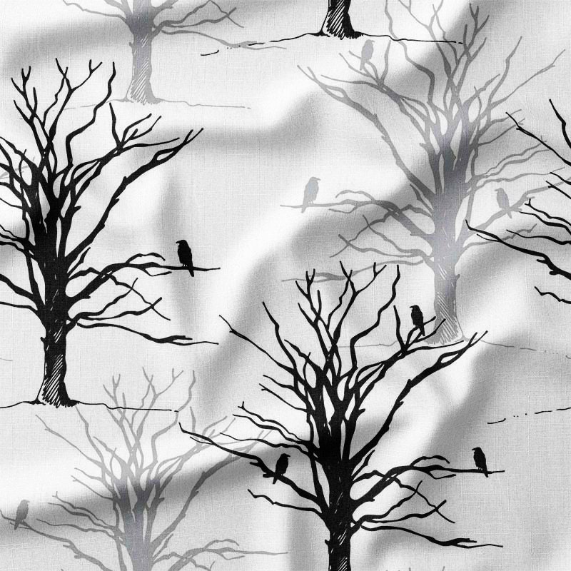 Tree Print Fabric - Etsy