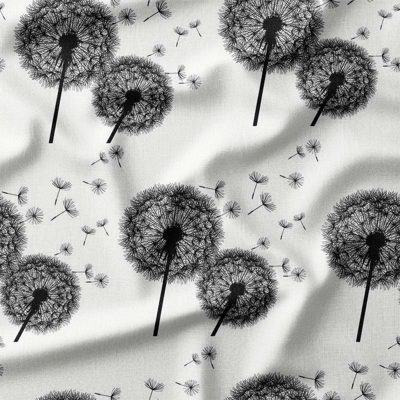 Dandelion Fabric - Etsy