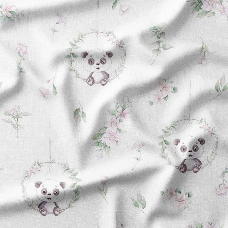 Panda Fabric - Etsy UK