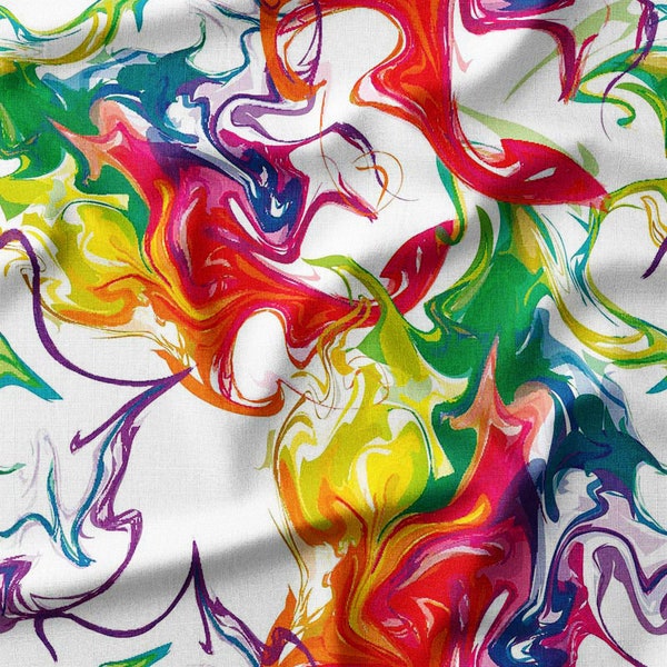 Vibrant Color Fabric - Etsy