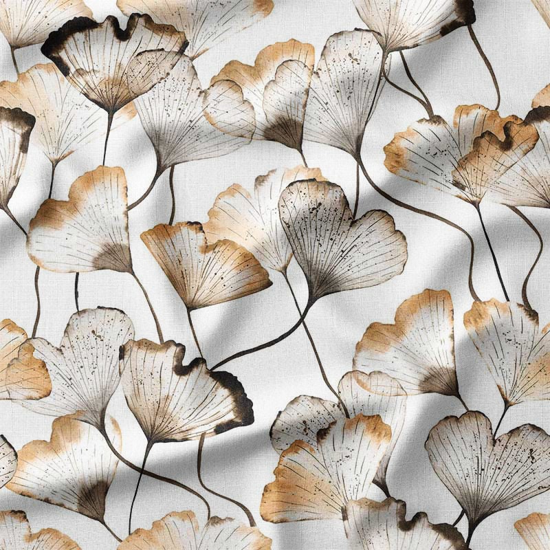 Ginkgo Fabric - Etsy