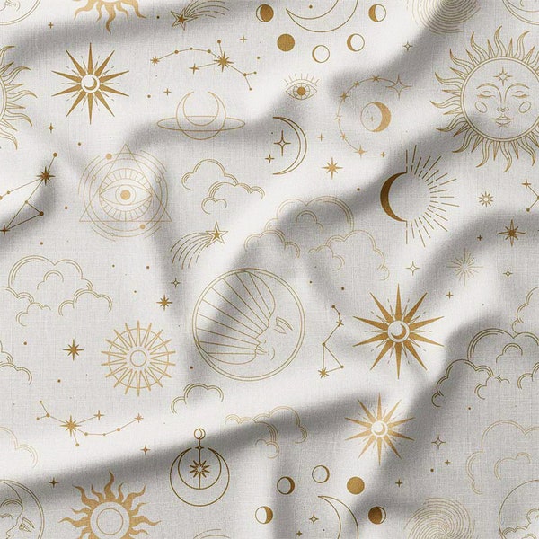 Celestial Fabric - Etsy UK