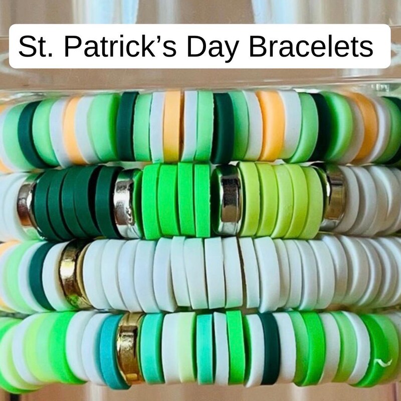 St Patricks Bracelet - Etsy